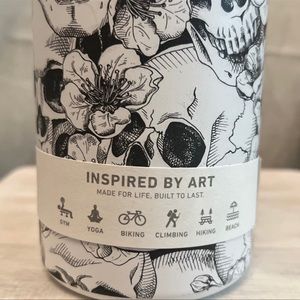 Hydrapeak | Kitchen | Hydrapeak 32oz Artisan Collection White Skulls ...